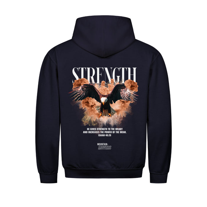 Strength Streetwear Hoodie BackPrint – Mountain-Movers