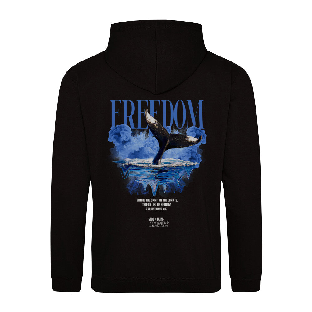 Freedom Streetwear Hoodie BackPrint – Mountain-Movers