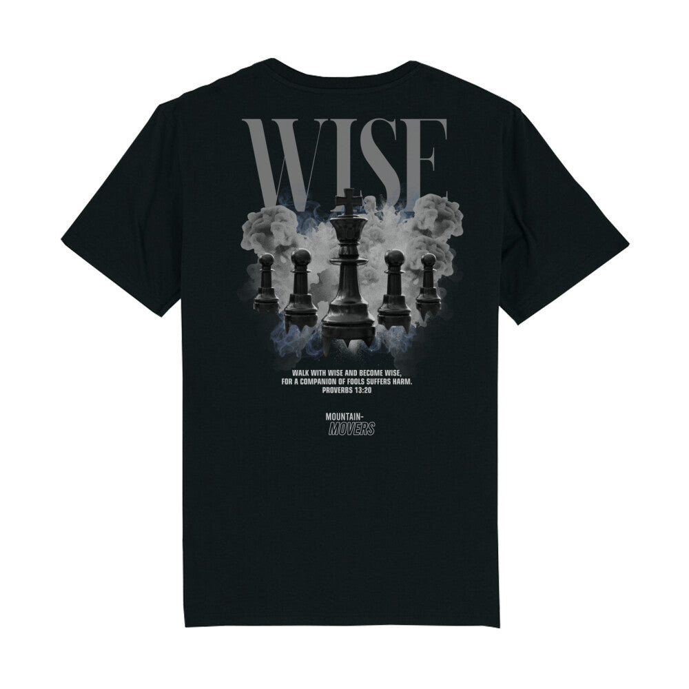 Wise Streetwear Unisex Shirt BackPrint – Mountain-Movers