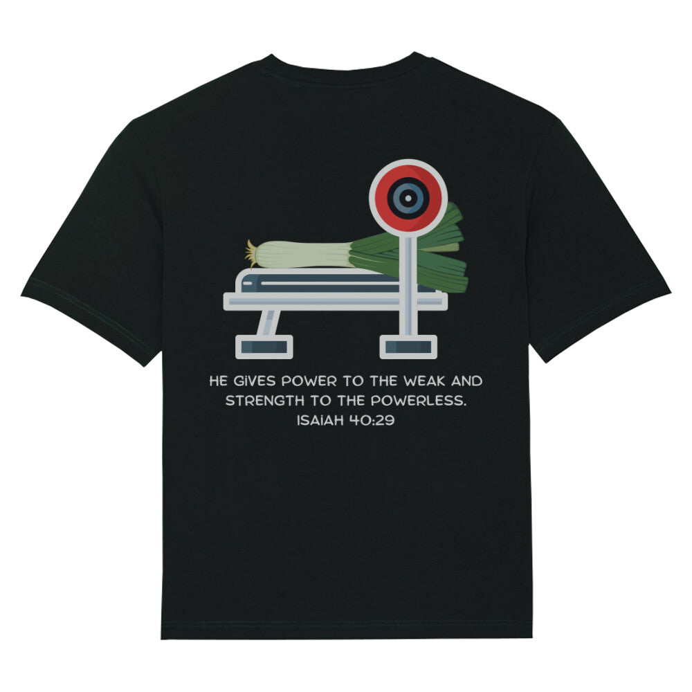 Power Lauch Gym Oversized Shirt BackPrint – Mountain-Movers