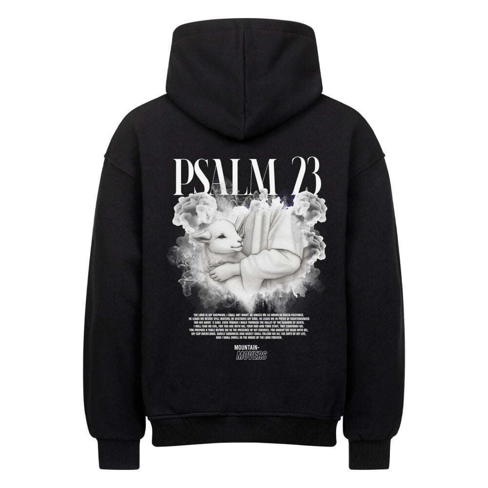 Psalm 23 Streetwear Oversized Hoodie BackPrint – Mountain-Movers