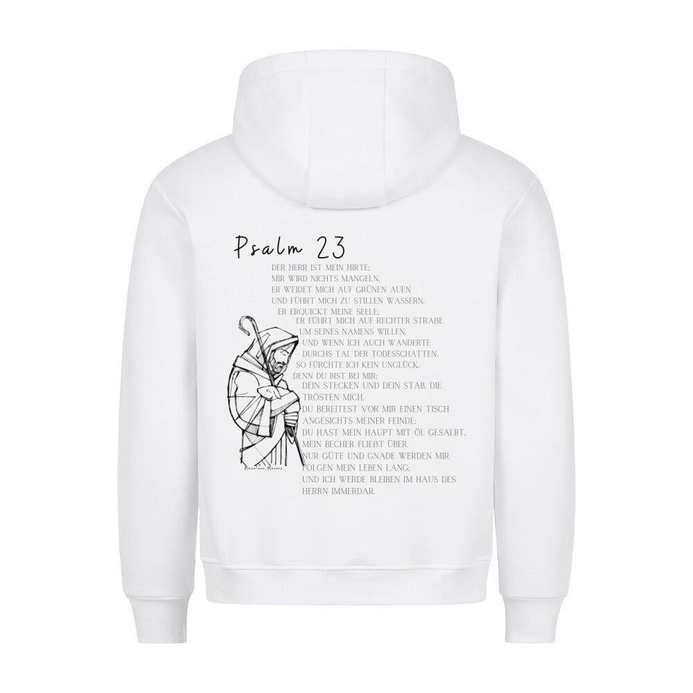 Psalm 23 Text Hoodie BackPrint – Mountain-Movers
